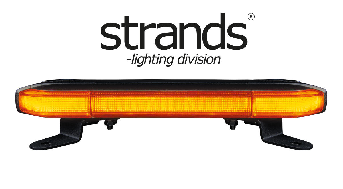 Strands Cruise Light 315 Varselbjelke 315mm med magnet. ECE R65 / R10 ...