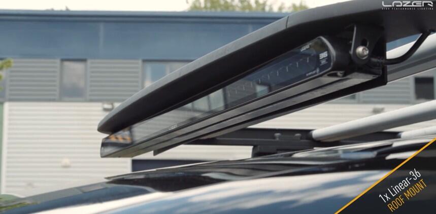 Lazer® Roof Kit med Linear 36 Defender 2020+ med takstativ - Antec Norge AS