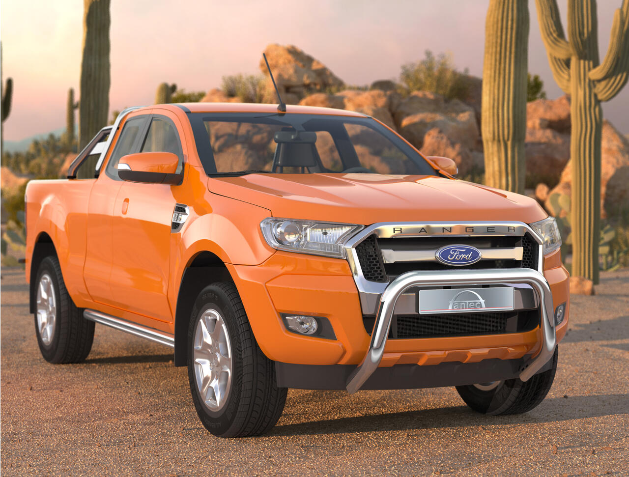 Antec EU Frontbøyle 76mm Ford Ranger / -Raptor 2016-2019+ - Antec Norge AS